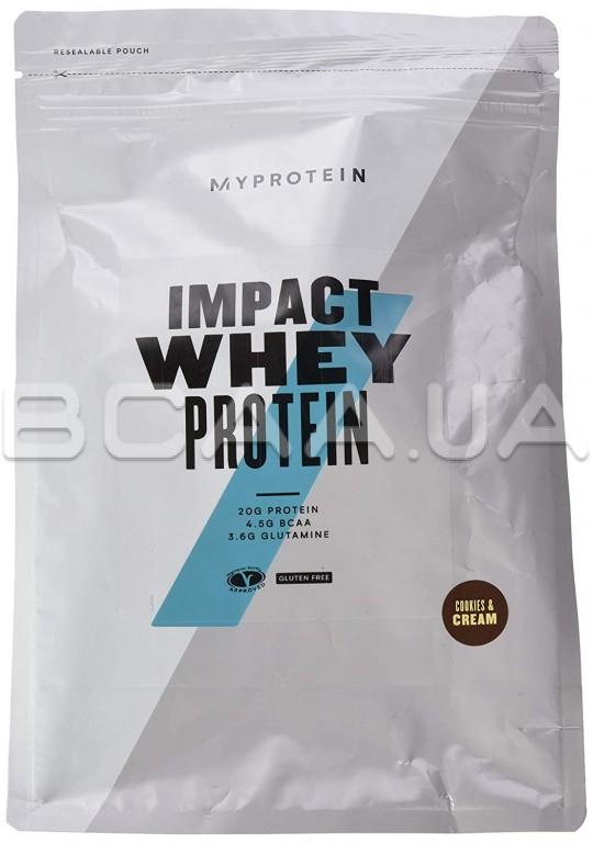 Myprotein, Impact Whey Protein, 1000 g Купить протеин в Киеве и Украине ...