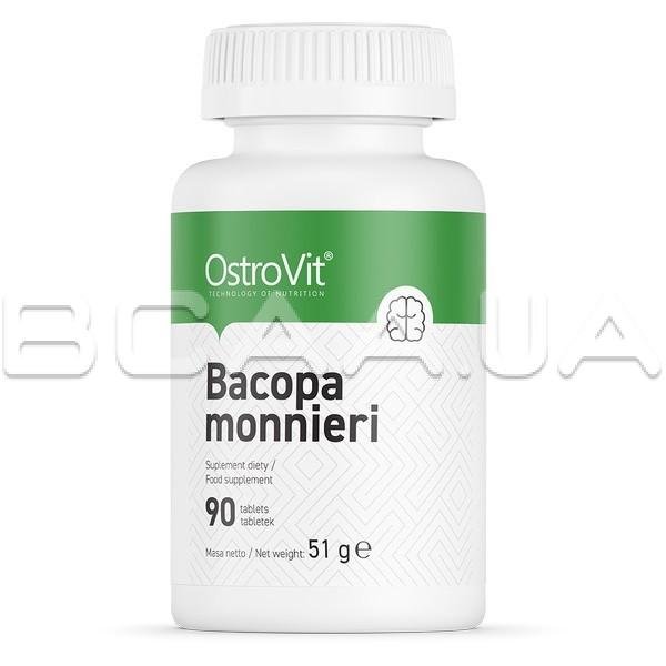 Ostrovit, Bacopa Monnieri (Бакопа Монье), 90 Tablets Купить для памяти ...