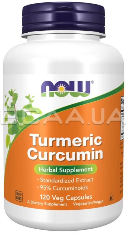 Now Foods, Turmeric Curcumin, 120 Veg Capsules Купить куркума в Киеве и ...